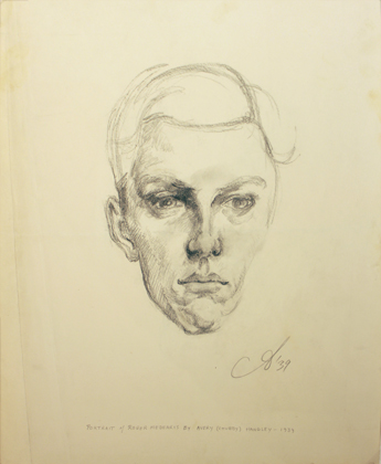 Portrait of Roger Medearis - Kiechel Fine Art