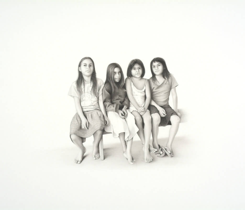 Four Girls - Kiechel Fine Art