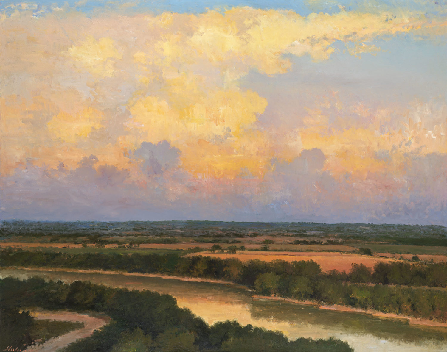 August Landscape - Kiechel Fine Art
