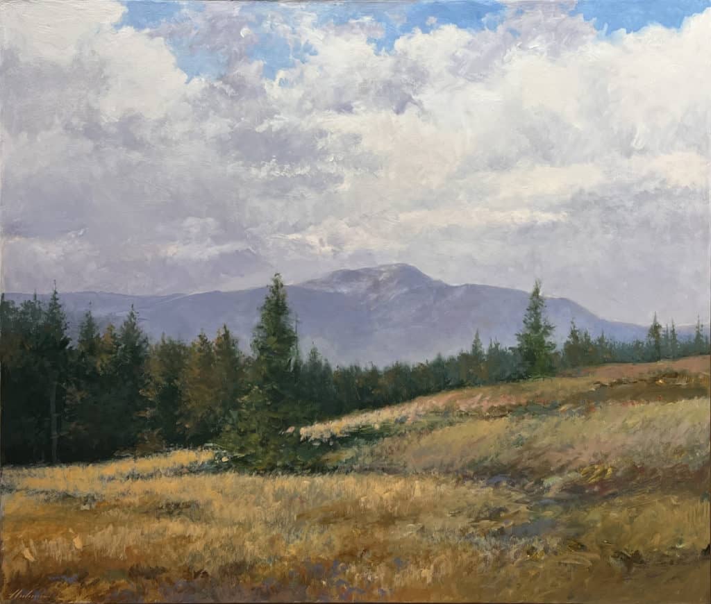 Untitled Mountain Landscape - Kiechel Fine Art