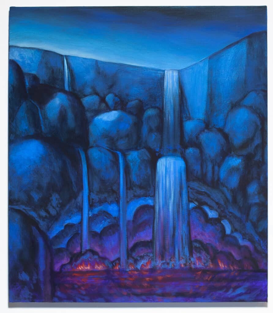 Blue Falls - Kiechel Fine Art
