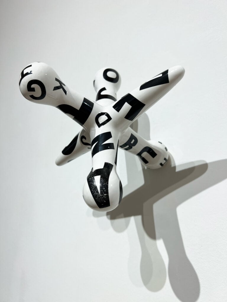 Ceramic Jack (Large) – Alphabet - Kiechel Fine Art