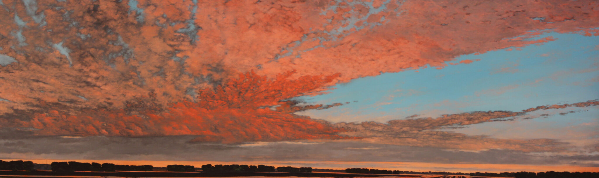 Rain, SE Platte River Valley in the Dry Season (Eleven Crows)(Giclee on ...